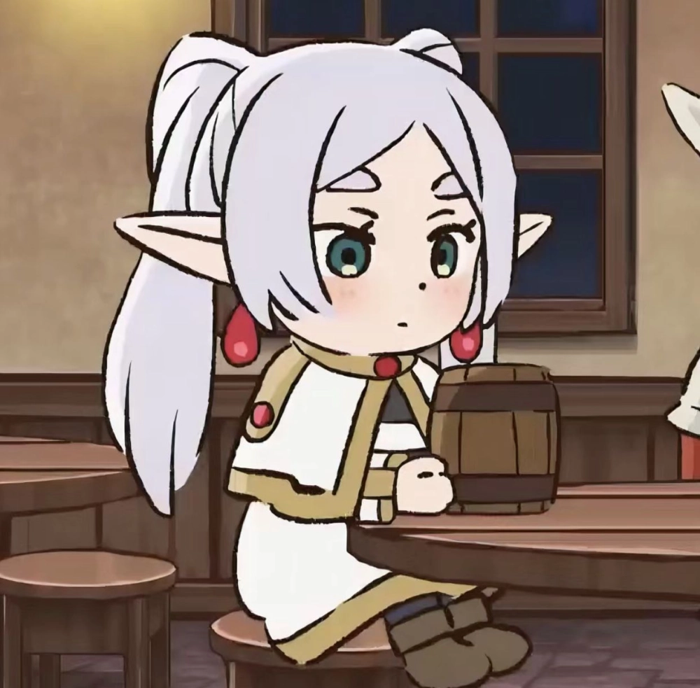 Chibi Frieren - Adorable style with the fantasy charm