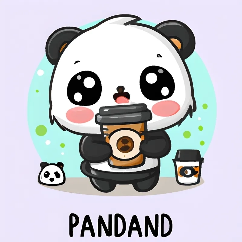 Chibi panda - Cute and fun inspiration for kawaii art