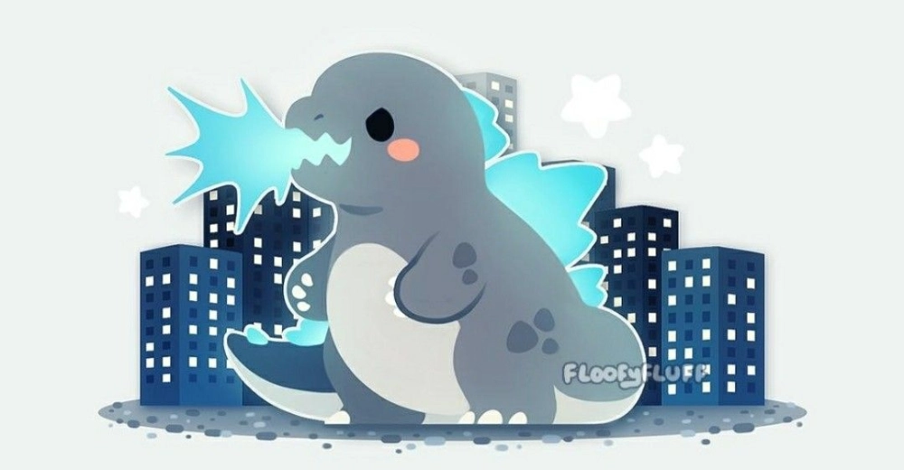 Discover the cutest godzilla chibi designs and art